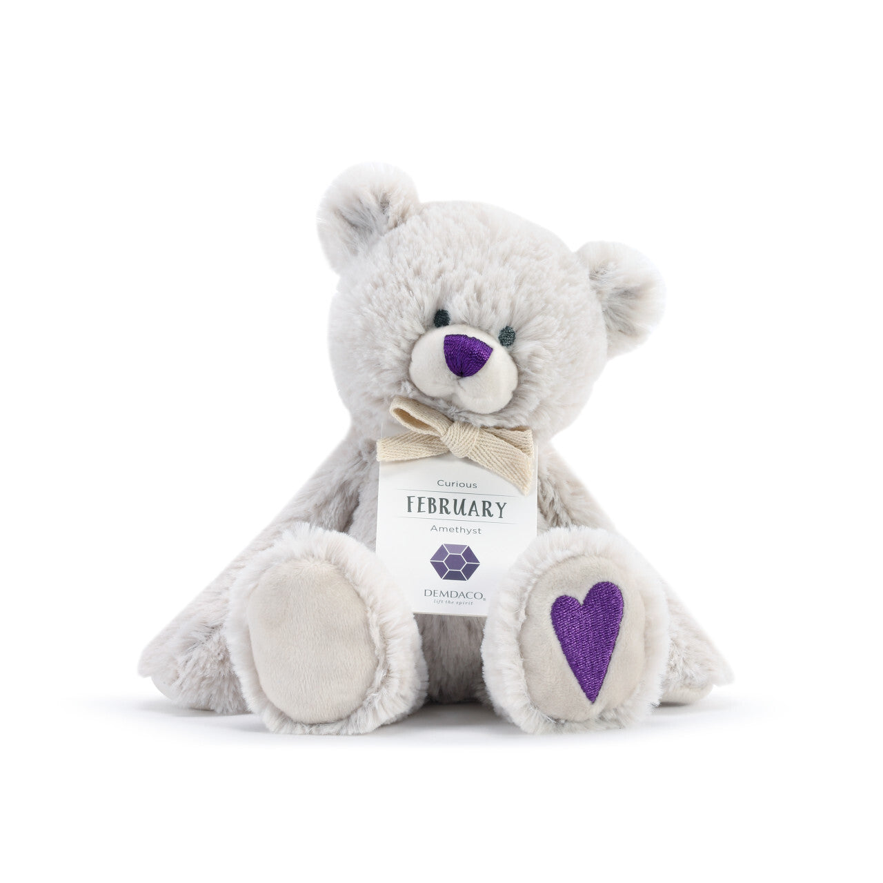 Birthstone Bear February – Victoria's Flowers & Gifts