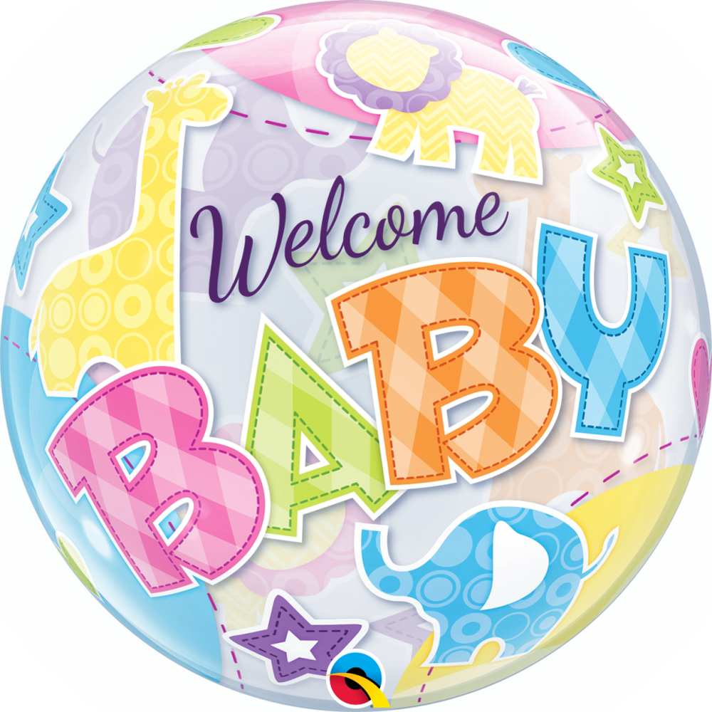 New Baby Balloon 18in. Helium – Victoria's Flowers & Gifts